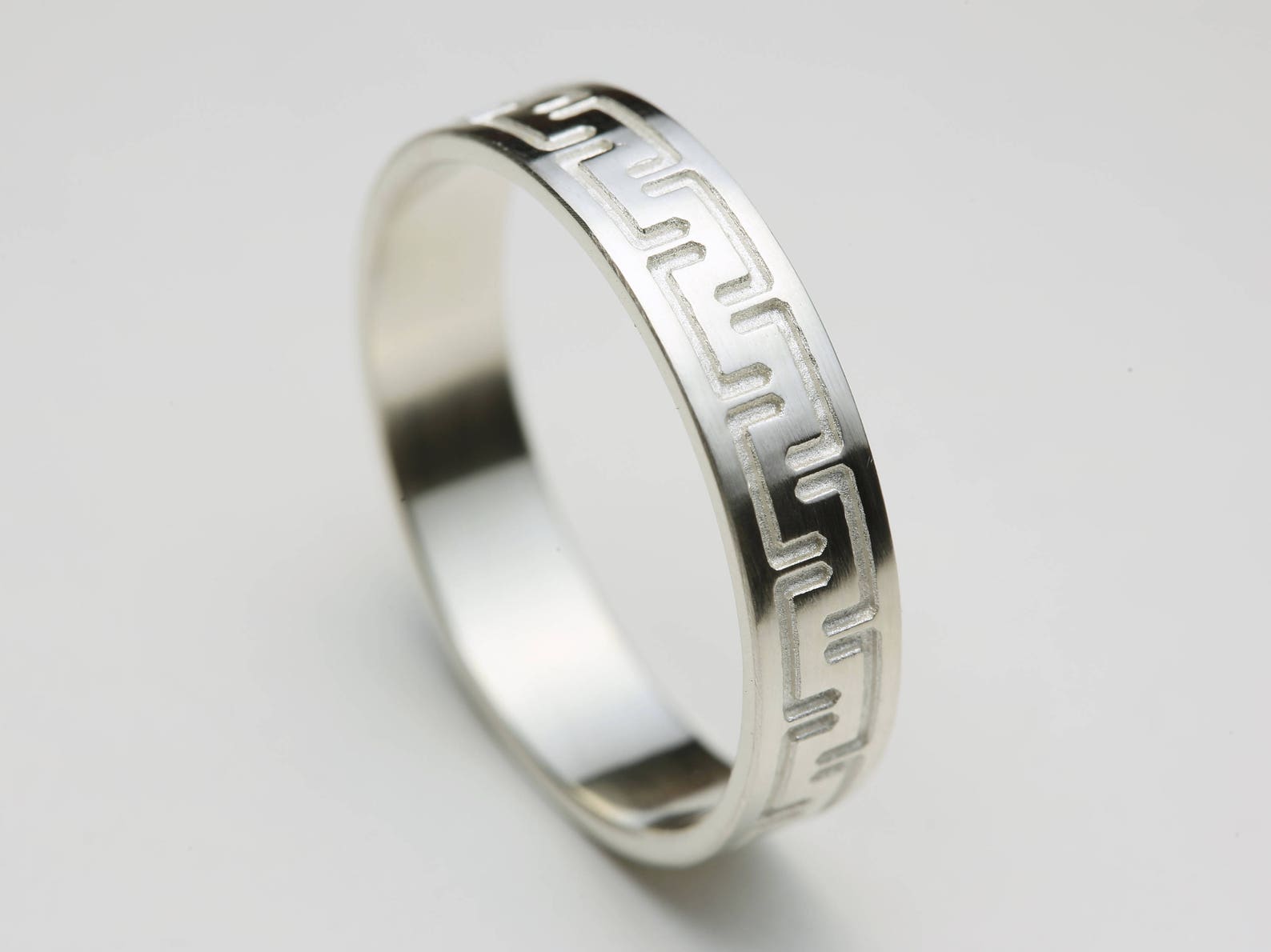 Silver Men's Wedding Band Promise Rings for Men Promise - Etsy