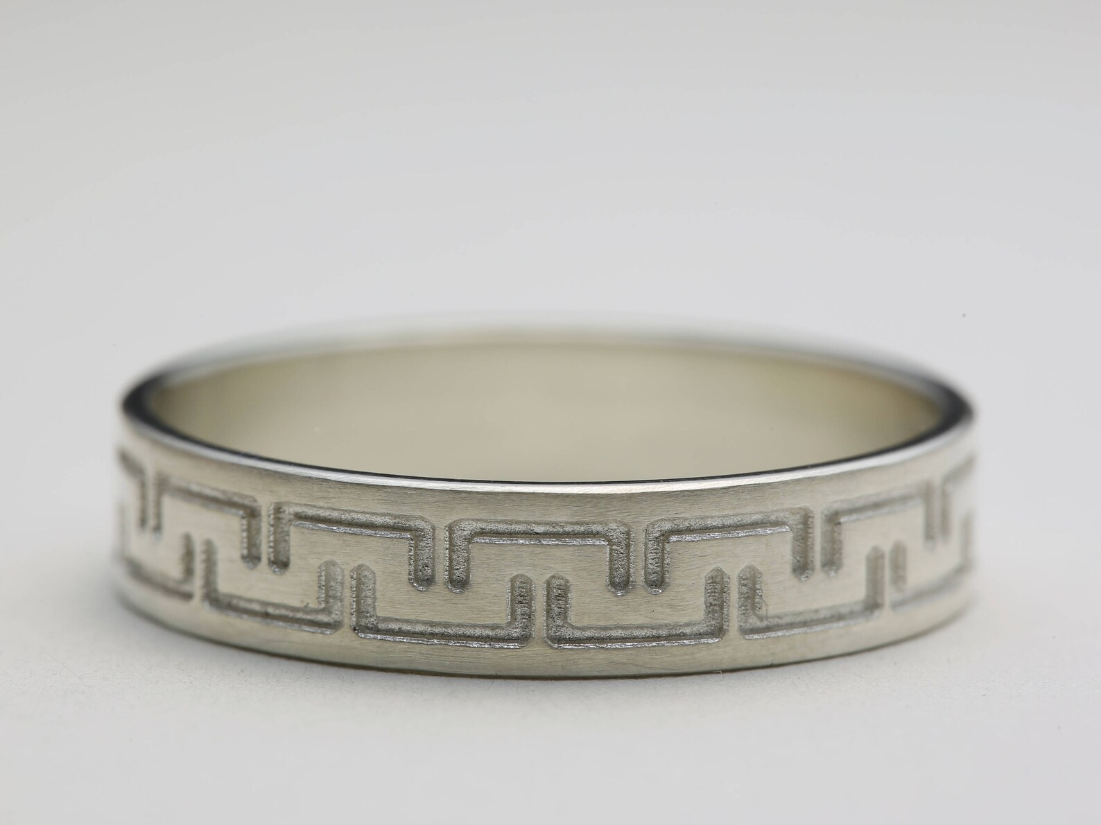 Silver Men's Wedding Band Promise Rings for Men Promise - Etsy