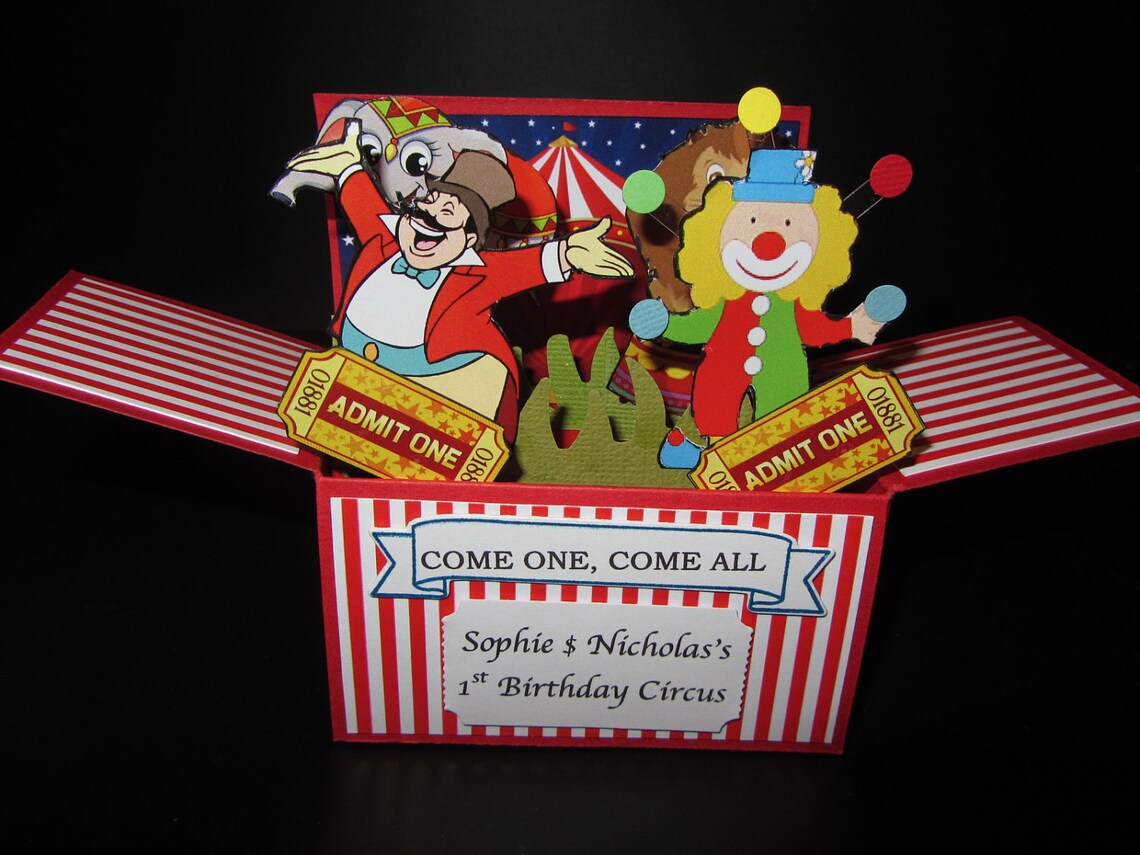 Custom Made 3D Handmade Card in a Box custom Made | Etsy Australia