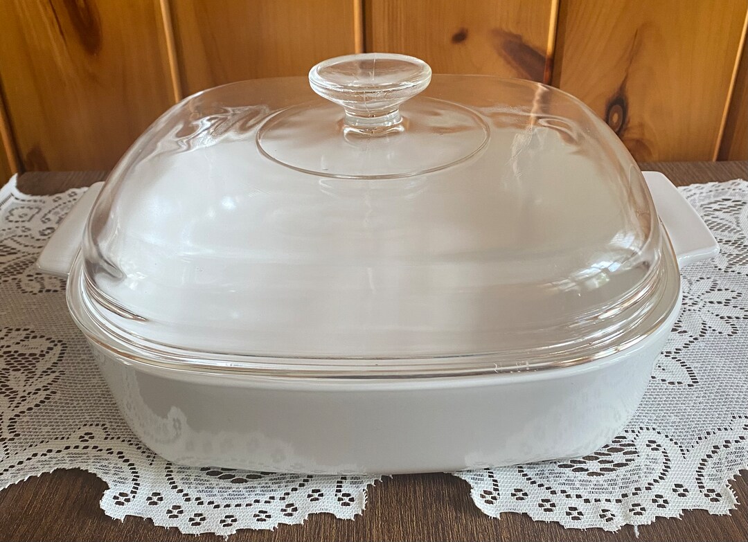 Vintage Corning Ware 2.5L Microwave Browning Casserole Dish - Etsy