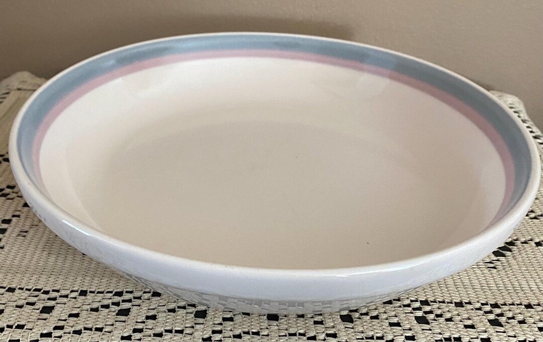 Vintage Pfaltzgraff Aura Pink Pie Baking Plate - Etsy