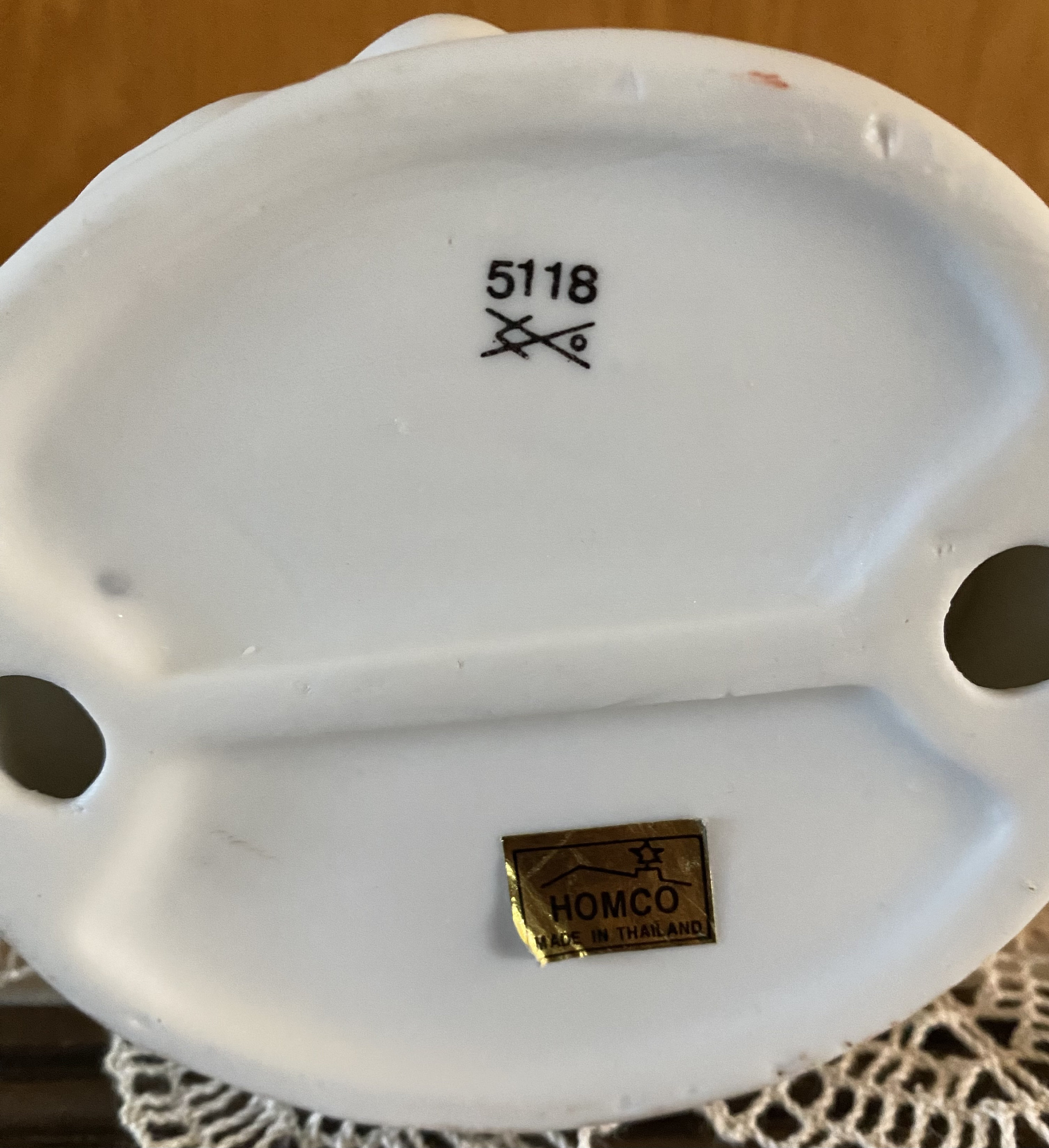 Vintage Home Interiors Porcelain Santa W/child Figurine - Etsy