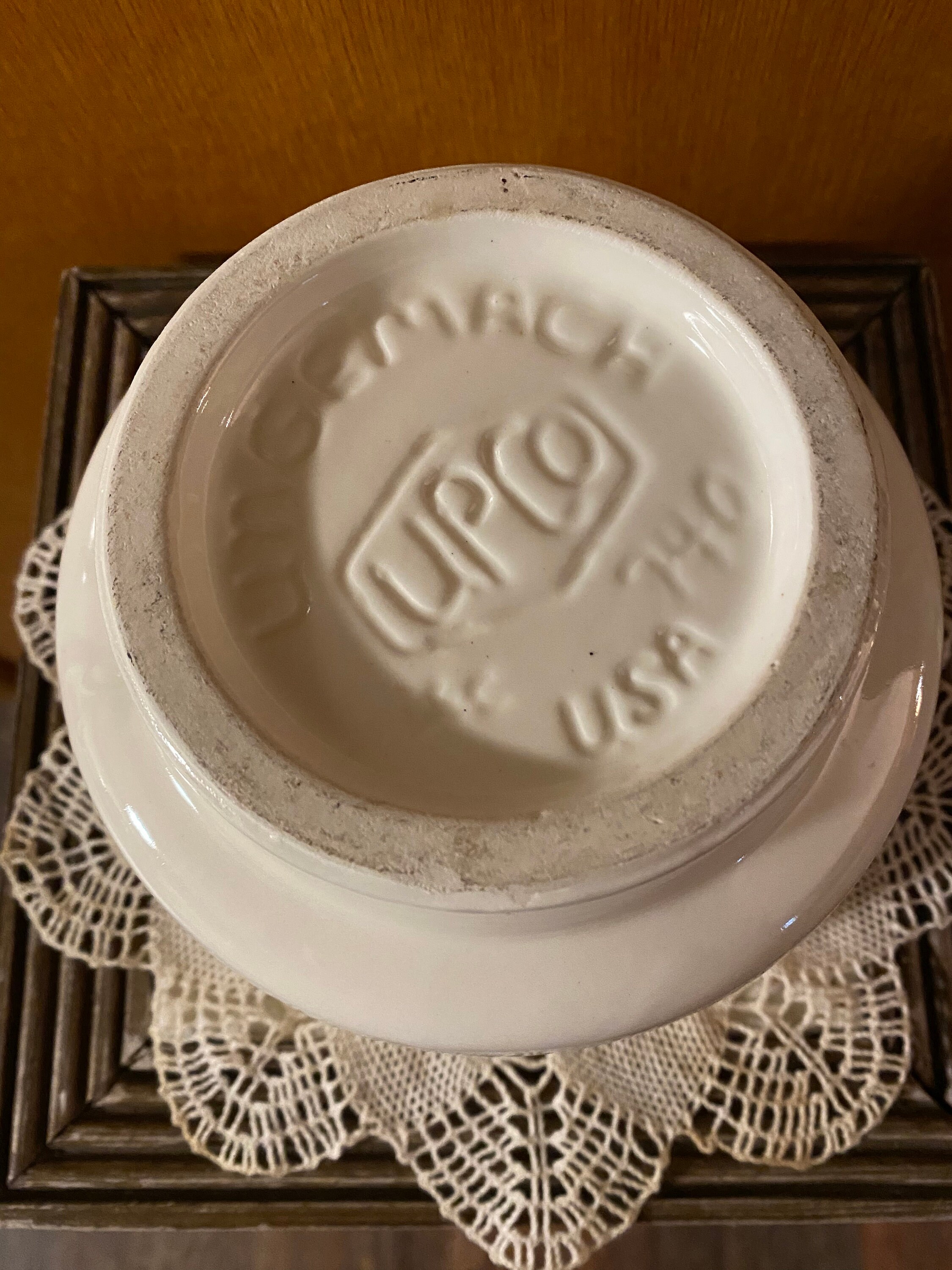 Vintage Ungemach Pottery Mixing Bowl - Etsy
