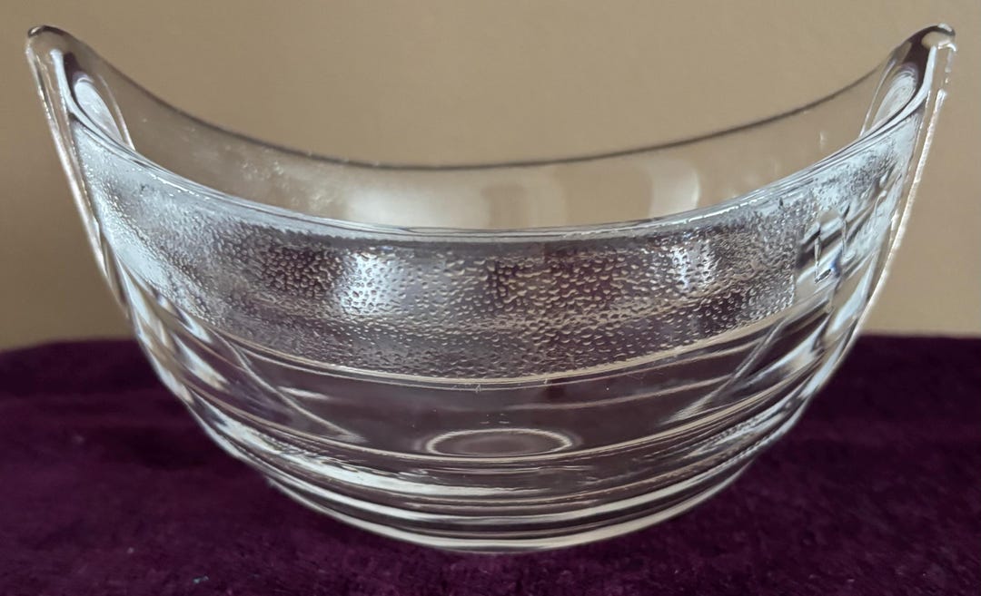 Vintage Swedish Glassware “sillskutan” Bowl by Nybro - Etsy