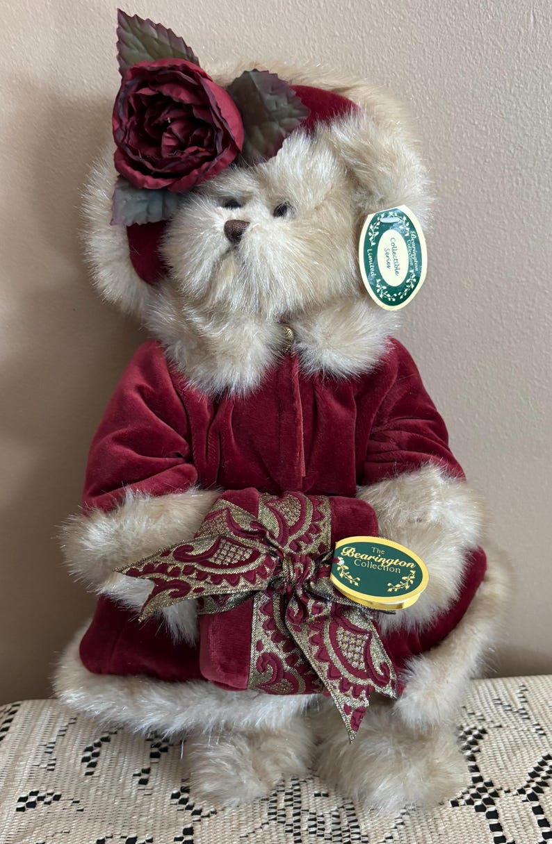 The Bearington Collection, Virginia the Teddy Bear, #1072, Collectible ...