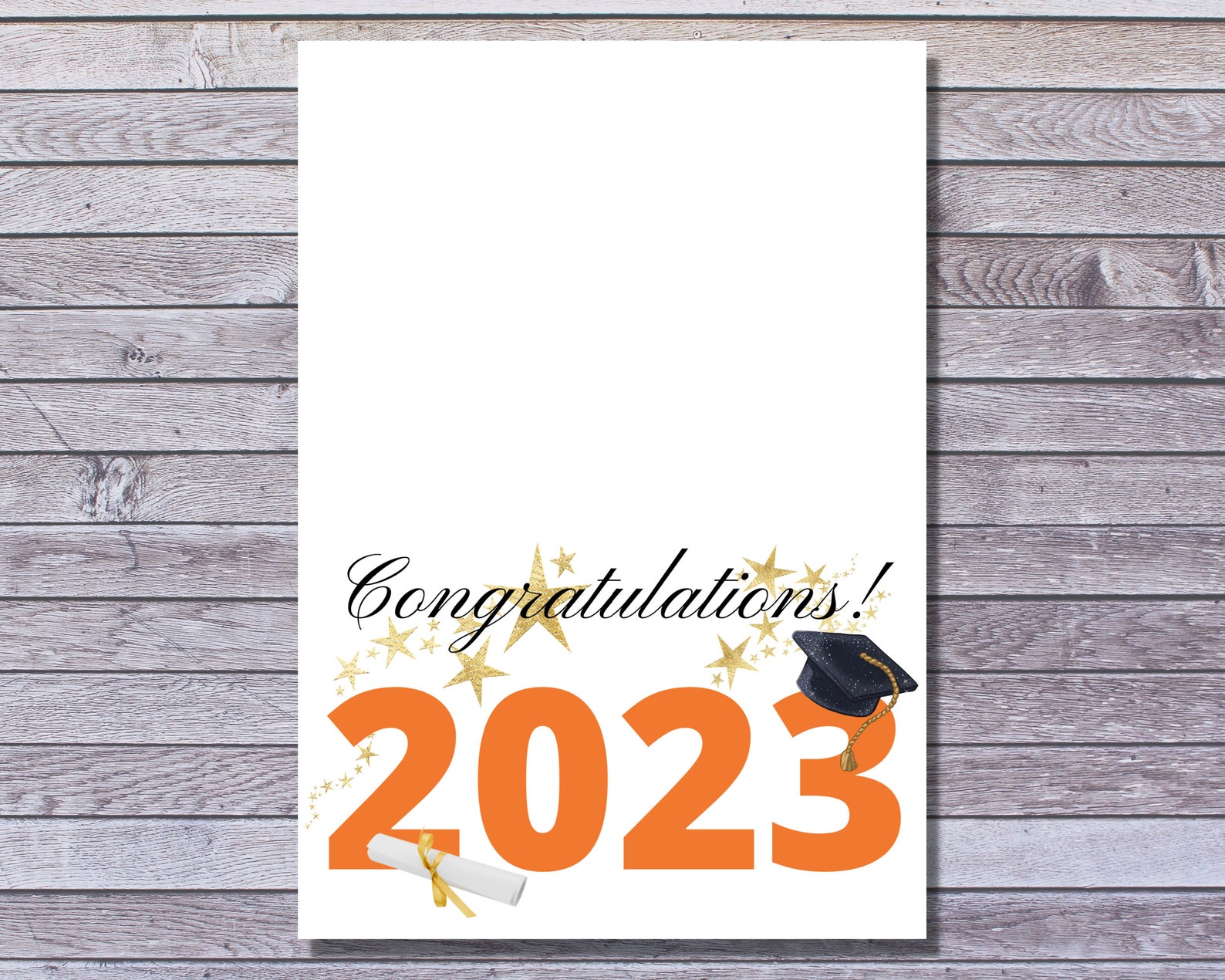 Graduation Printable Card, Congratulations 2023 Card, Congrats Card ...