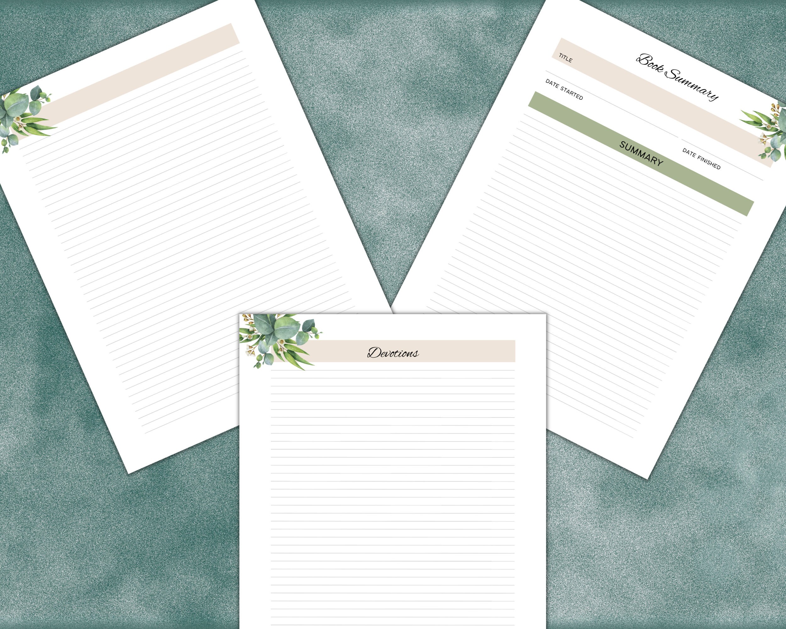 Printable Bible Study Planner, Digital Bible Study Planner, Bible ...