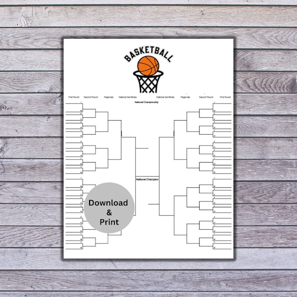 Printable Brackets - Etsy