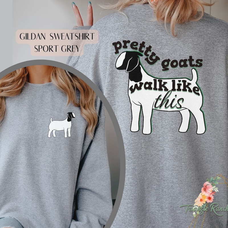 Goat Sweater - Etsy