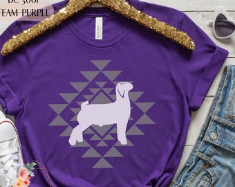 Aztec Show Goat Tee Boer Livestock Tshirt Stock Show Shirt Show Goat T ...