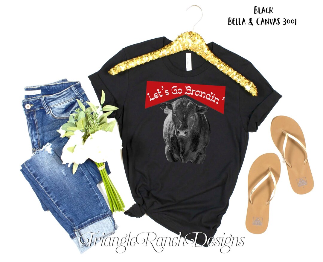 Black Angus Bull Tshirt USA Patriotic Shirt Ranchy Tee Cowboy Gift ...