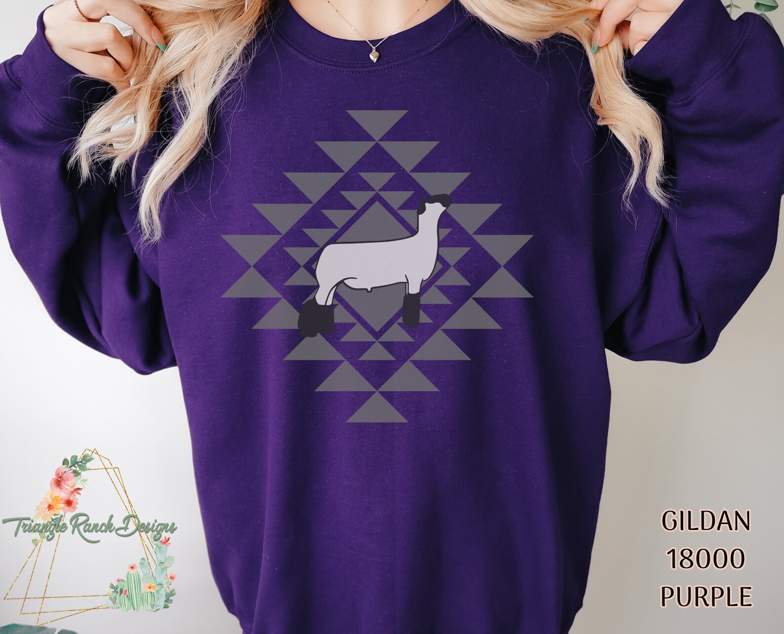 Show Lamb Sweatshirt Show Lamb Tee Livestock Stock Show Tee Sheep ...