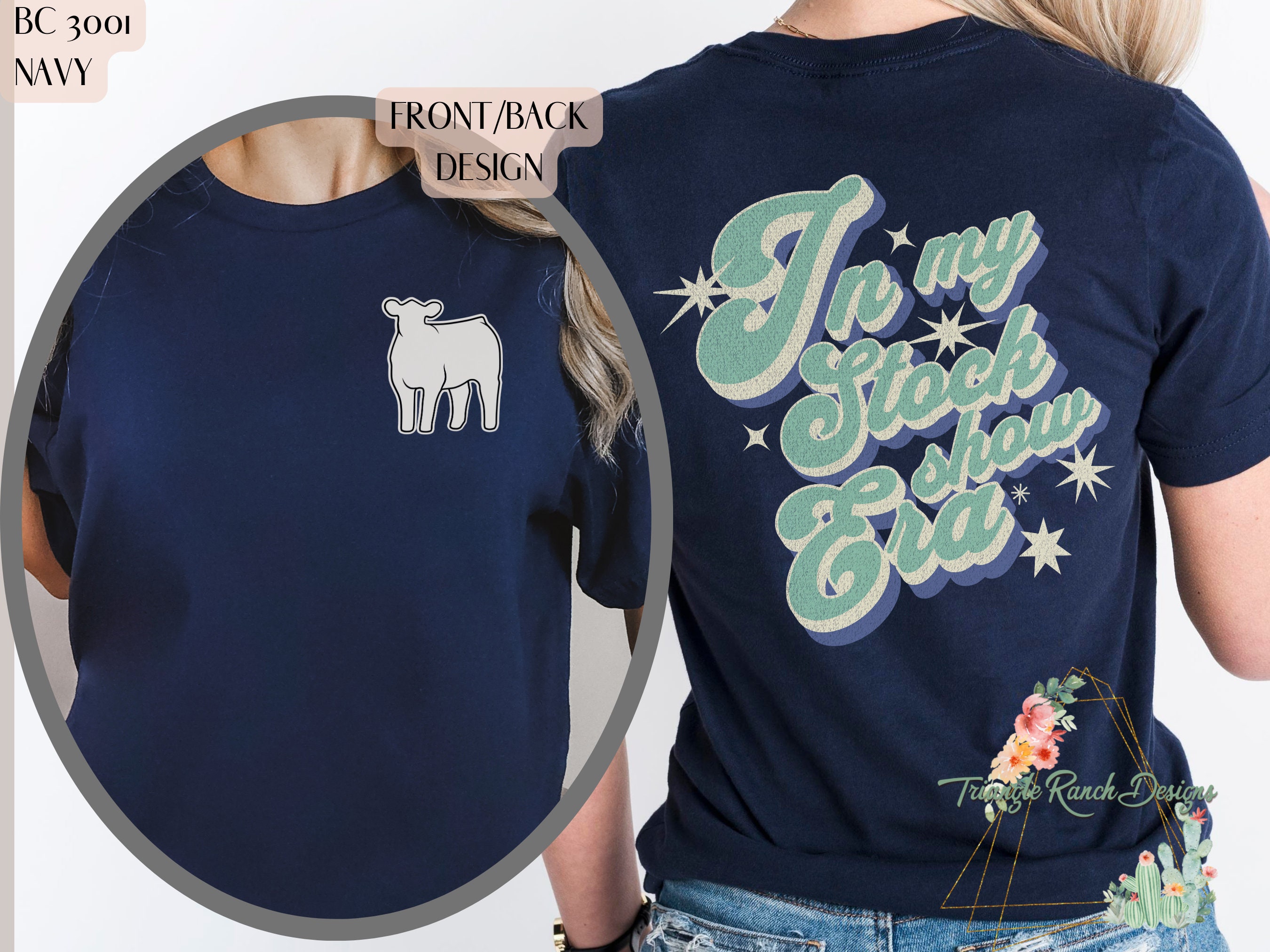 In My Stockshow Era Steer Livestock Tshirt Stock Show Shirt Show Pig T ...