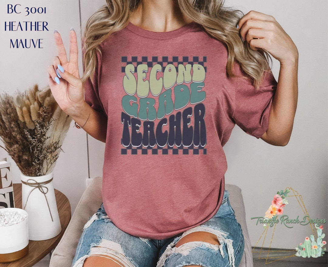 Cute Second Grade Back to School Tshirt, 2nd Grade Teacher Team ...