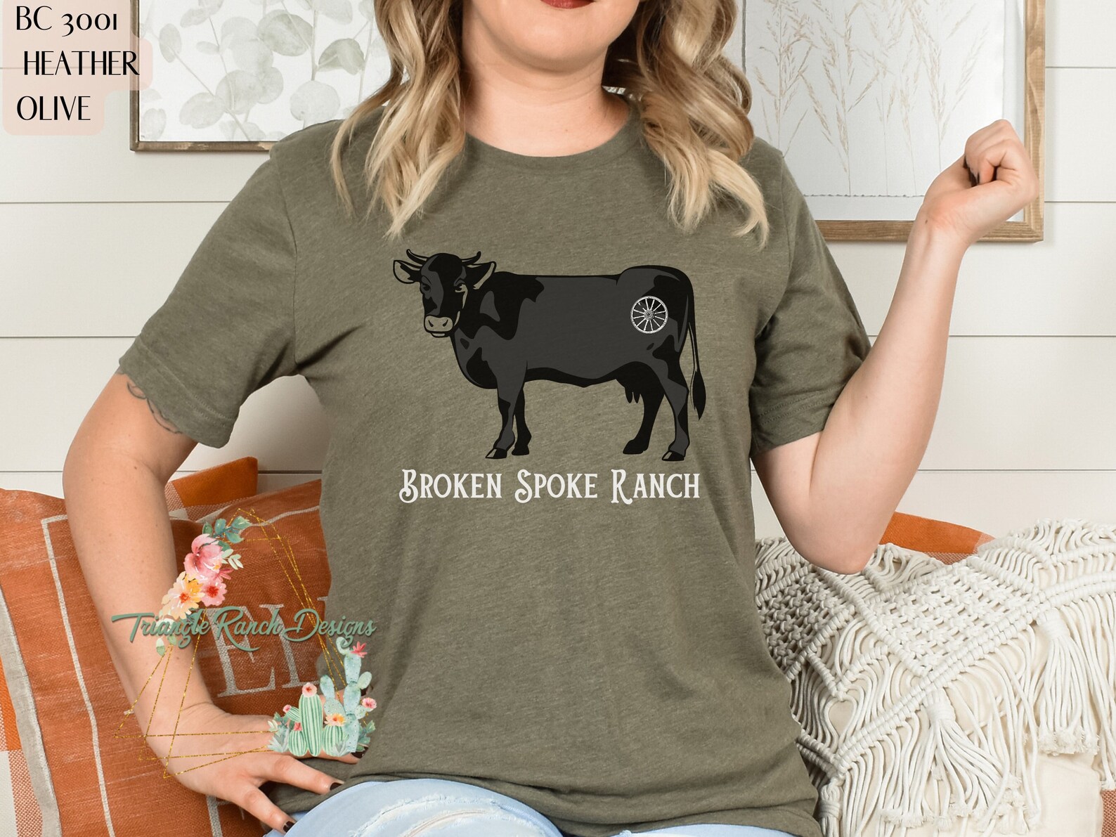 Custom Brand Cattle Company T-shirt, Personalized Cow Brand Shirt - Etsy