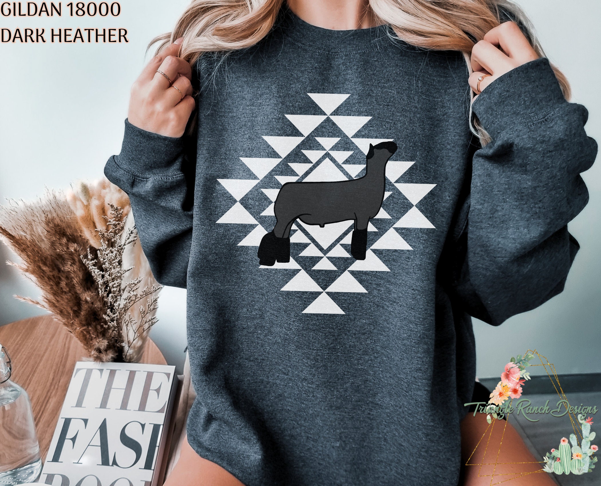 Show Lamb Sweatshirt Show Lamb Tee Livestock Stock Show Tee Sheep ...