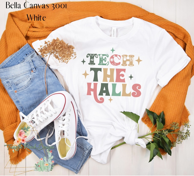 Retro Technology Teacher Tee,retro Christmas Shirt, Technology Teacher ...