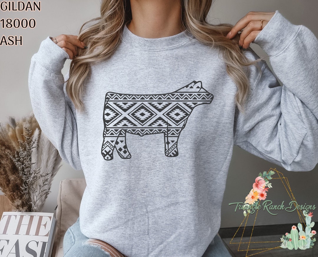 Show Steer Sweatshirt Show Steer Tee Livestock Stock Show Tee Show ...