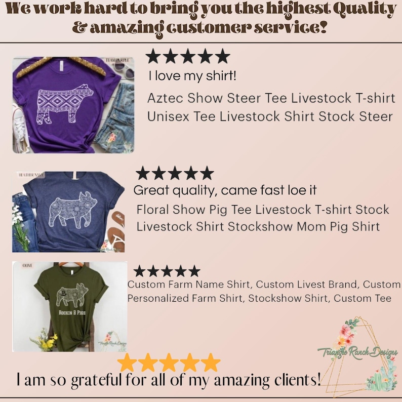XS to 5XL Floral Show Steer Tee Livestock T-shirt Stock Show Shirt Show ...