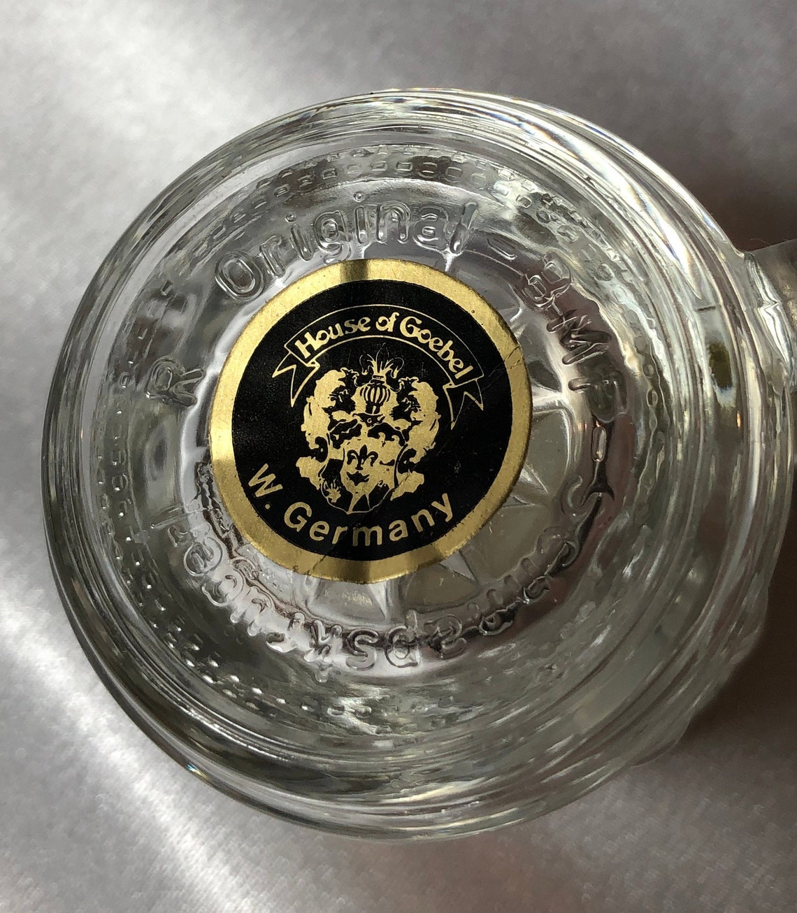 House of Goebel Original BMF Schnapskrugerl Mini Glass Beer | Etsy