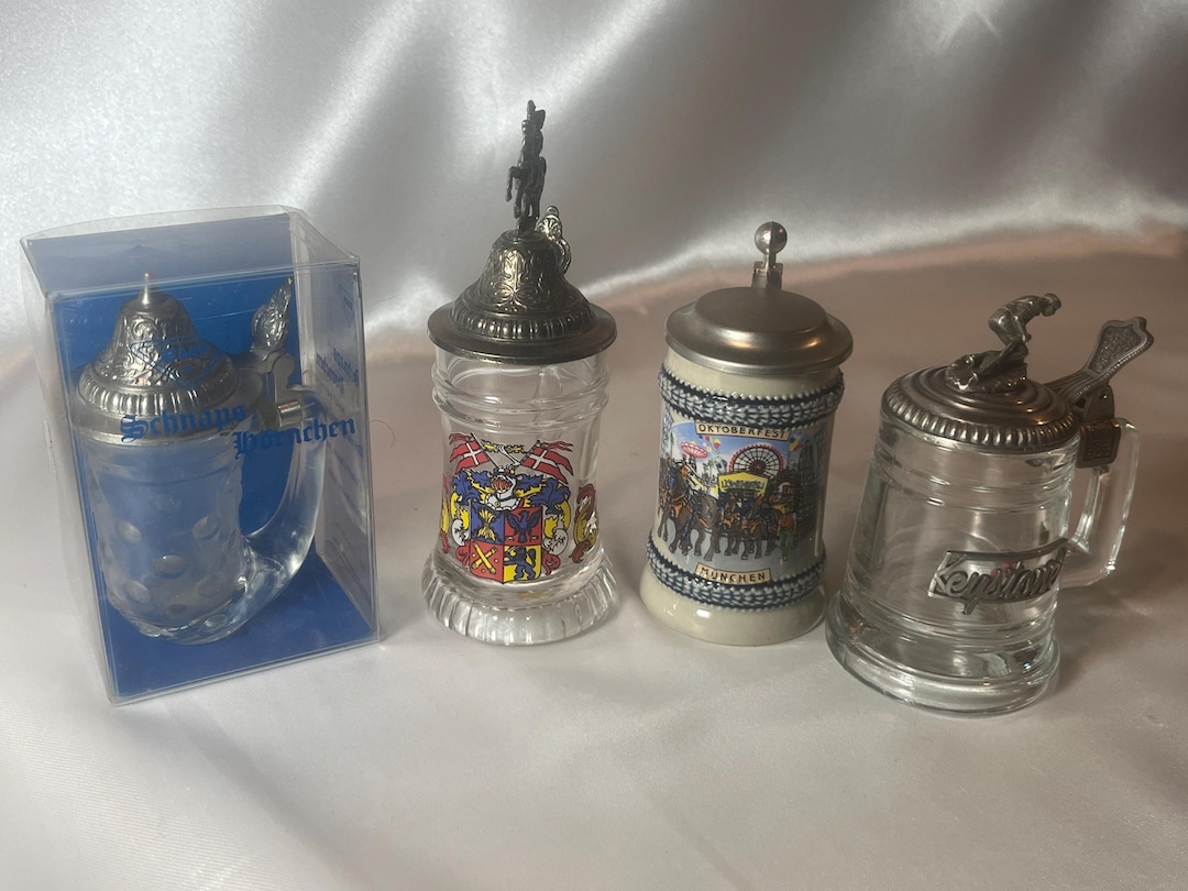 Miniature Beer Steins; Beer Stein, Keystone (CO), Skier, Octoberfest - Etsy