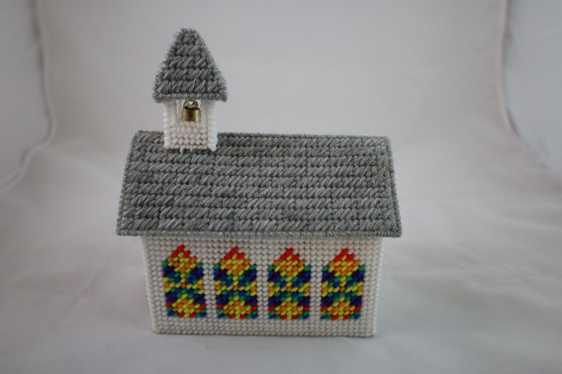 Plastic Canvas Needlework Church - Etsy
