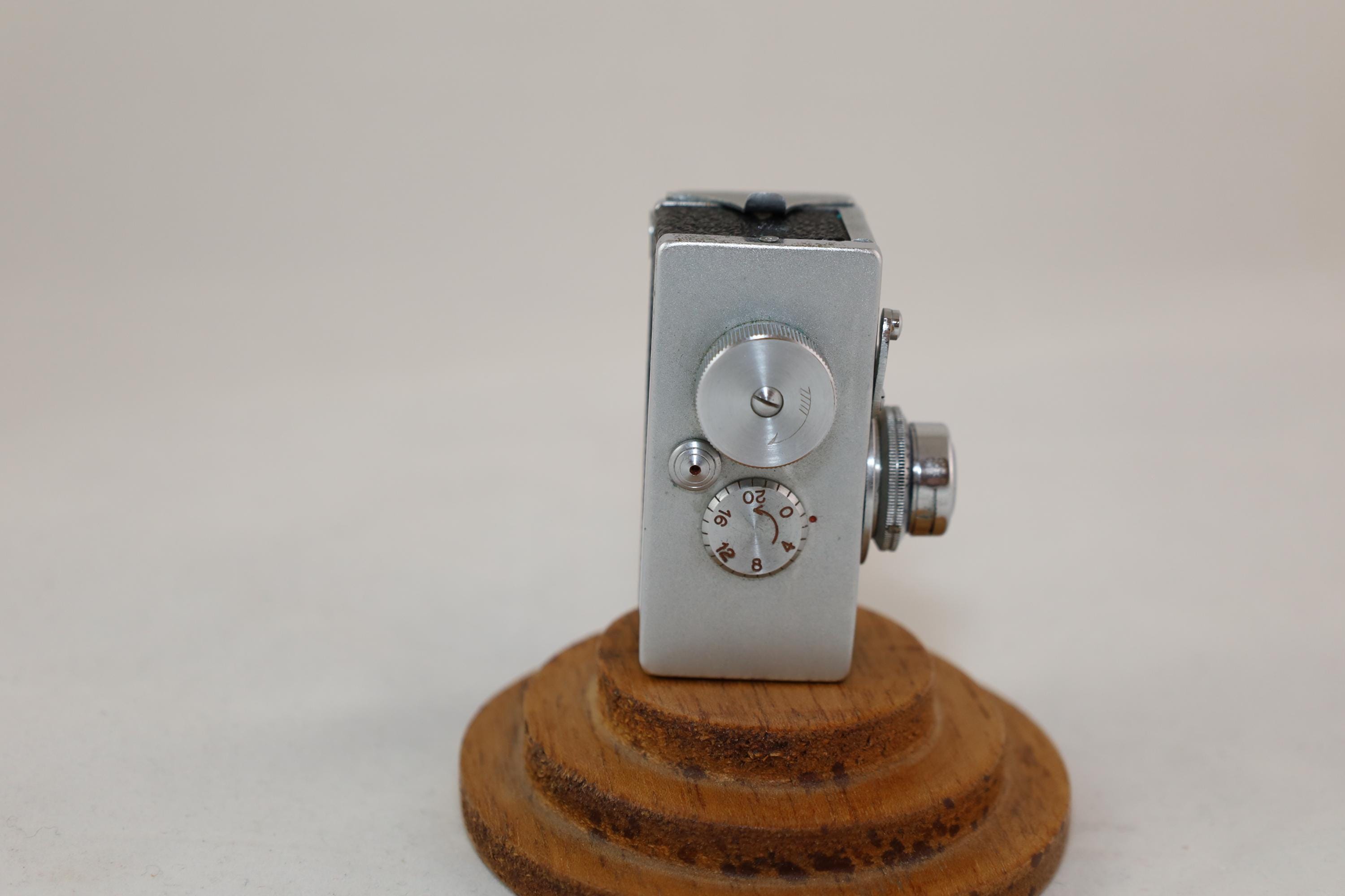 Vintage Miniature Camera STEKY Model III 16 Mm Film With Leather Case ...