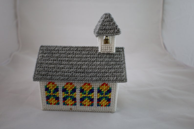 Plastic Canvas Needlework Church - Etsy