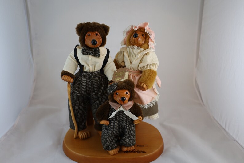 1989 Robert Raikes Bears - the Three Bears - Etsy