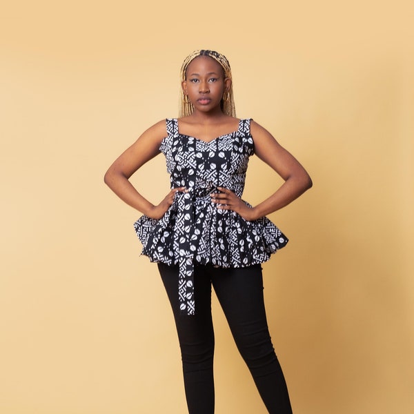 Ankara Top - Etsy UK
