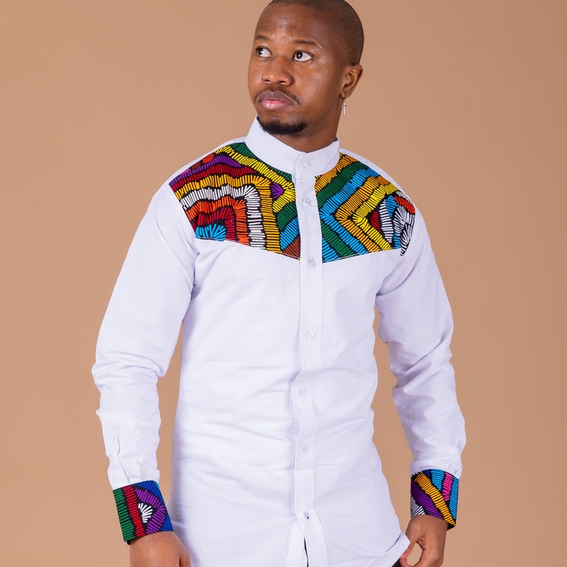 Ankara Shirt - Etsy