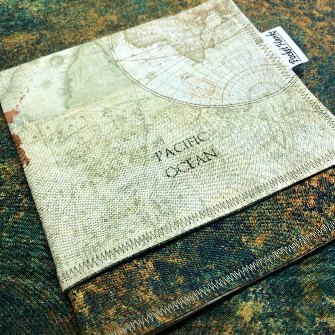 EDC Hank | Map of Asia - Pacific Ocean Handkerchief for Everyday Carry ...