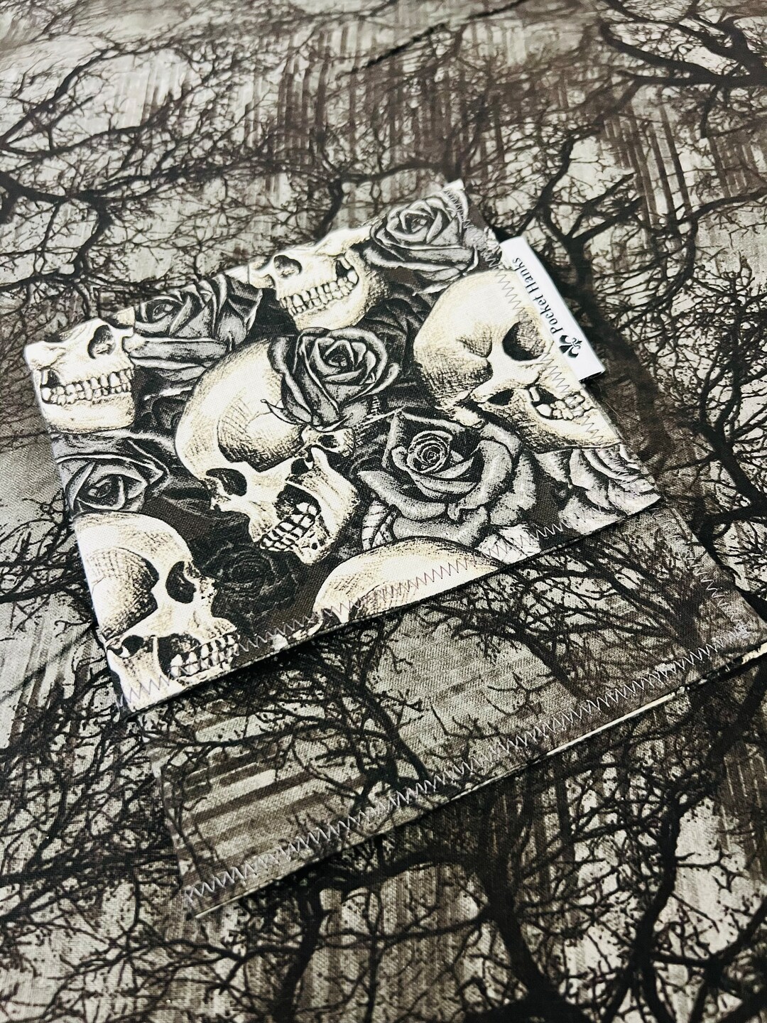EDC Hank Midnight Forest W/skulls Handkerchief for Everyday Carry EDC ...