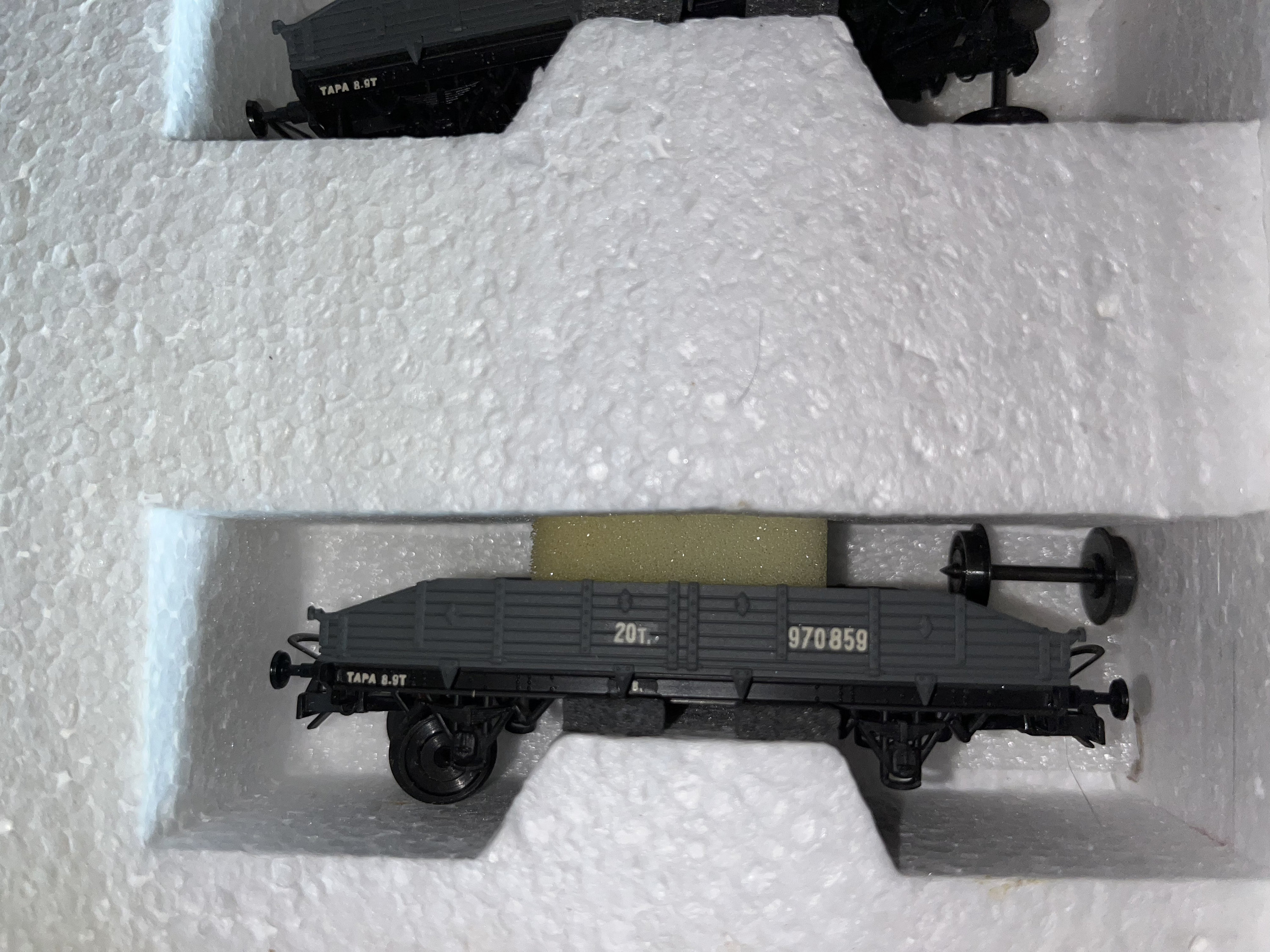 New Armored 5-pc. Train Set HO Scale WWII Germany Model Railroad Rare ...