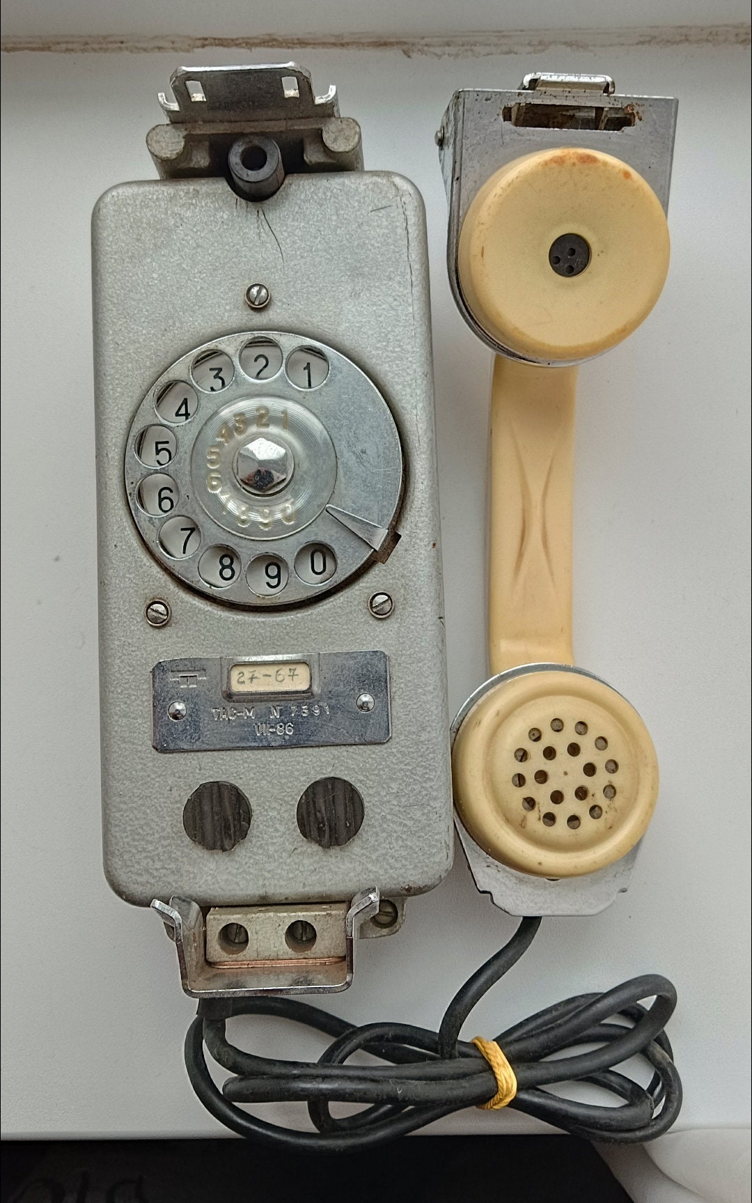 Soviet Military Handset Naval Ships Phone TAS-M USSR Number 7391 - Etsy