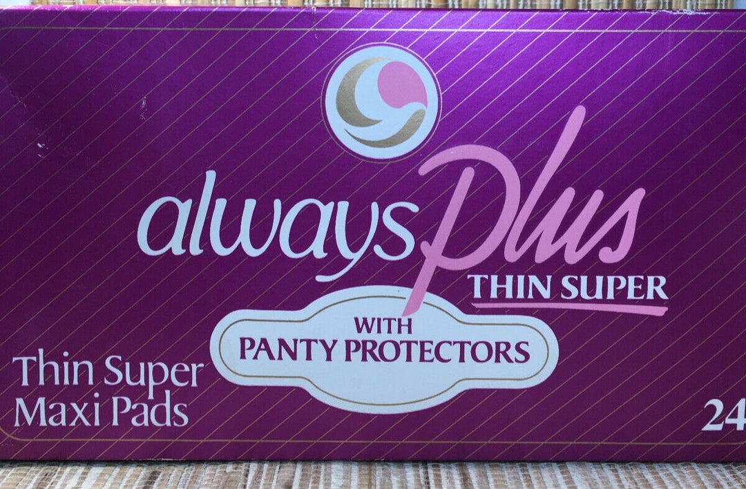 Vintage Collectible ALWAYS Plus Thin Super Maxi Pads Movie Prop 1982 - Etsy