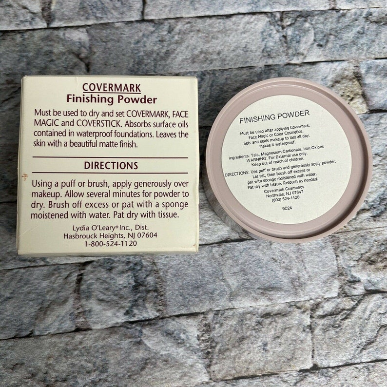 Vintage Lydia O’leary Covermark Tinted Finishing Powder 1.5 Oz - Etsy ...