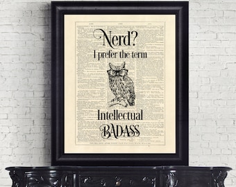 Intellectual Wall Art - Etsy