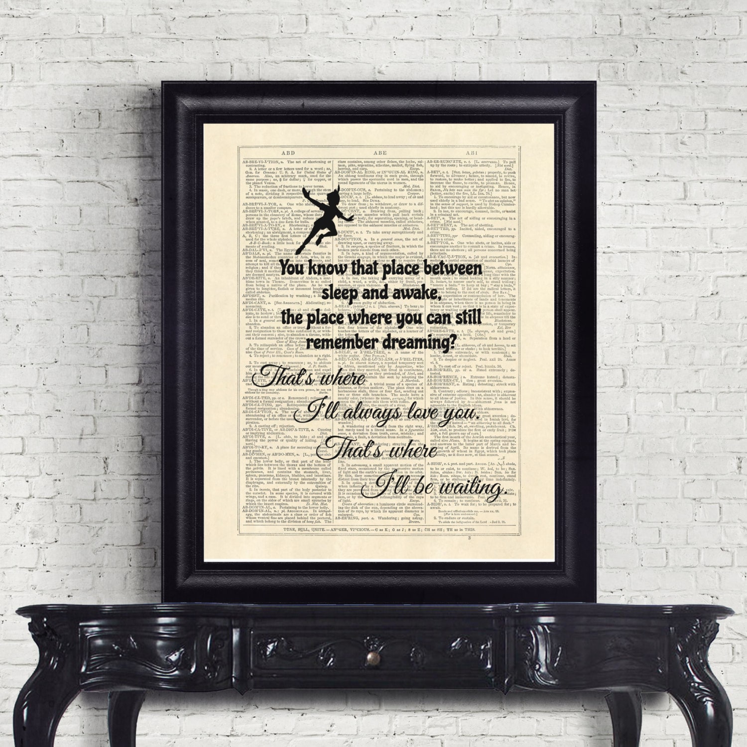 Peter Pan - You Know That Place Between Sleep and Awake ...