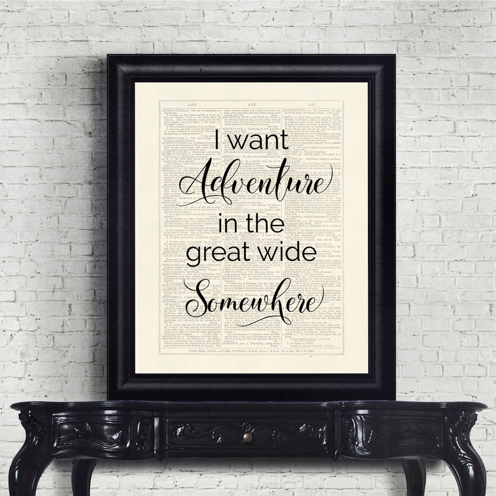 Beauty and the Beast Inspired I Want Adventure in the Great Wide ...