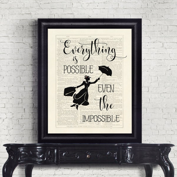 Mary Poppins - Etsy