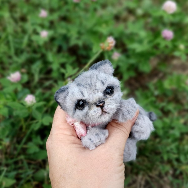 Realistic Cat Soft Toy - Etsy