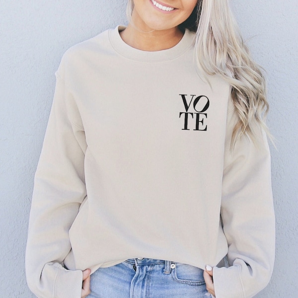 Vote Sweatshirt - Etsy