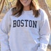 Boston Sweatshirt - Boston College - Boston Massachusetts Sweatshirt ...