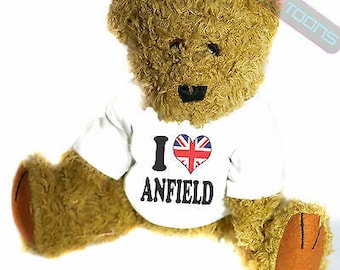 Liverpool Bear - Etsy