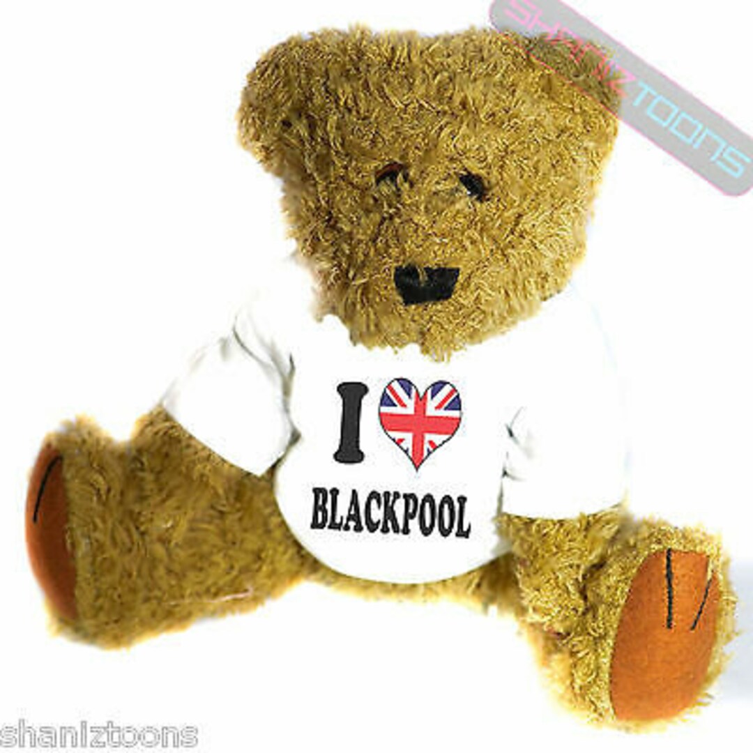 I Love Blackpool Novelty Gift Teddy Bear - Etsy