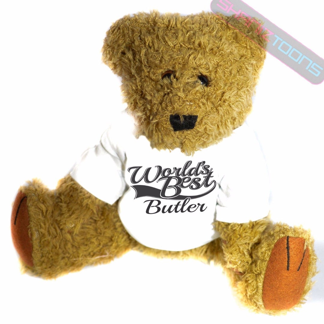 Butler Thank You Gift Teddy Bear - Etsy
