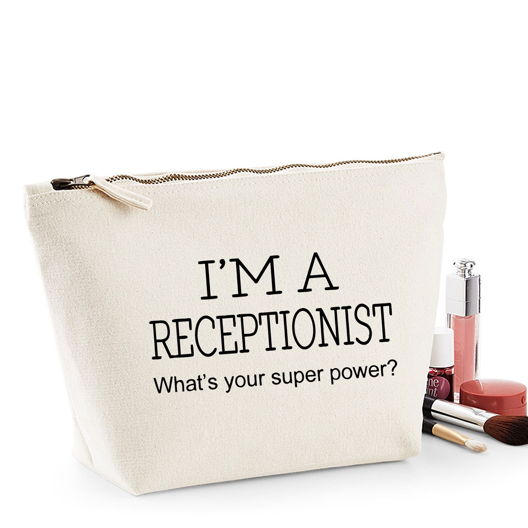 Receptionist Thank You Gift Women's Make up Accessory Bag Mothers Day ...