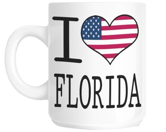 I Love Florida | Etsy