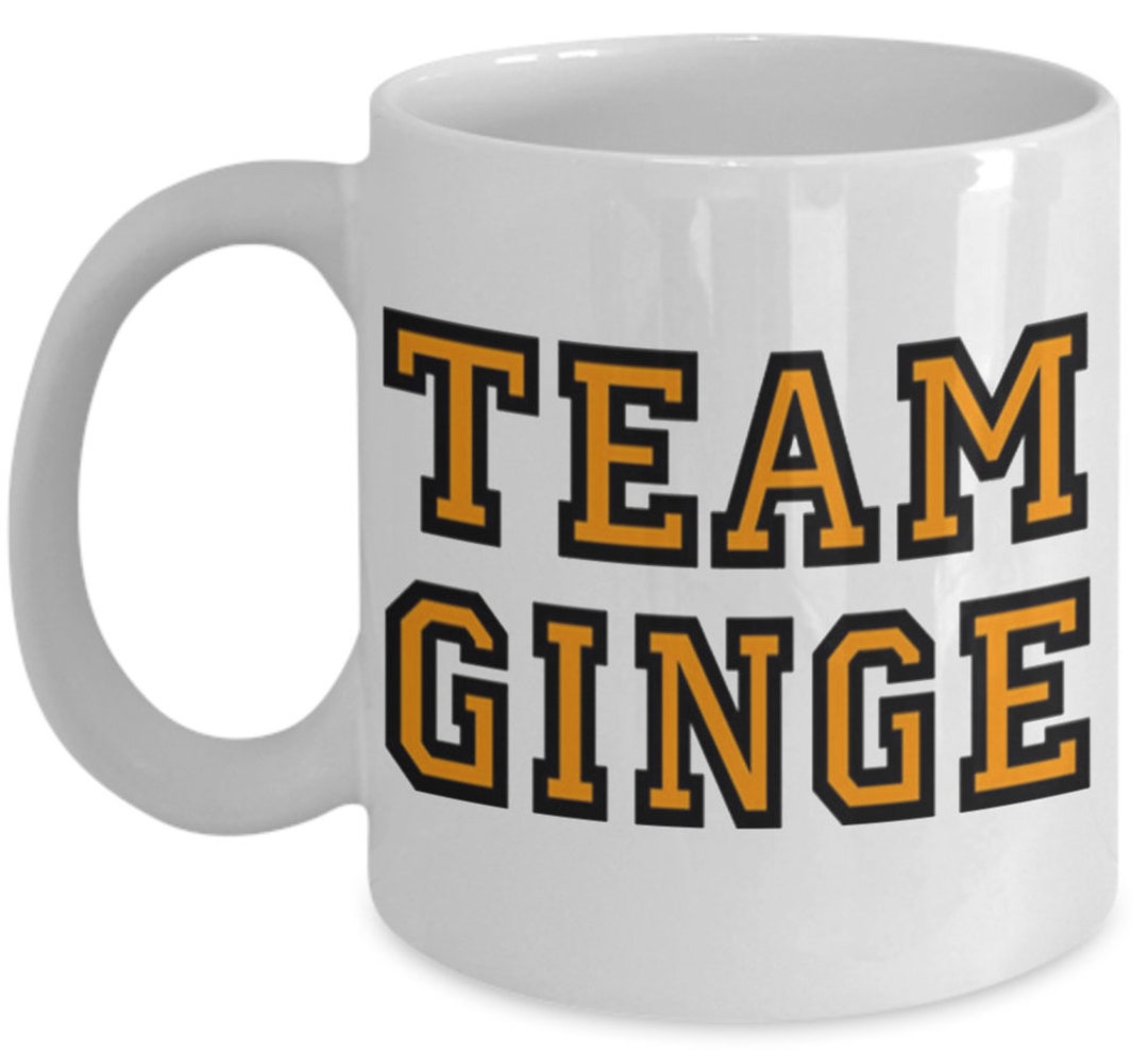 Team Ginge Ingwer lustige Neuheit Geschenk Tasse - Etsy.de
